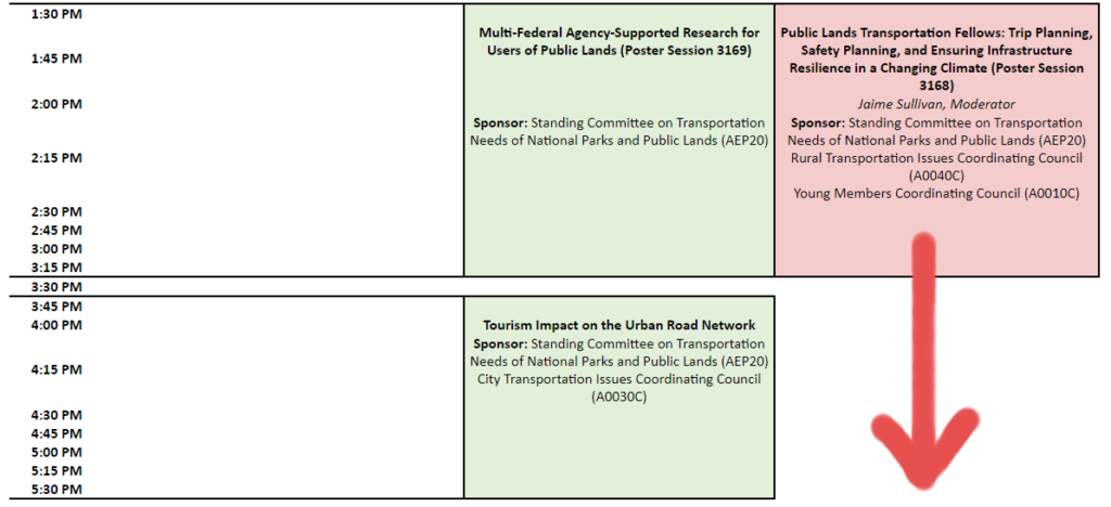 WTI Schedule for TRB 2024 – The Western Transportation Institute